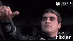 Gladiator Thumbs Up Flixier Crypto Meme GIF | GIFDB.com