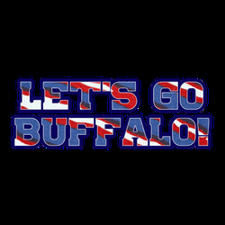 Go Bills Colorful Text GIF | GIFDB.com