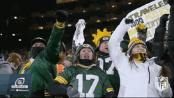 Go Pack Go Excited Green Bay Fans GIF | GIFDB.com
