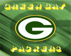 Go Pack Go Green Bay Packers Graphic Design GIF | GIFDB.com