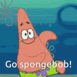 Go Spongebob Patrick Cheer Sunday GIF | GIFDB.com