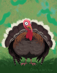 Gobbling Animated Turkey Meme GIF | GIFDB.com