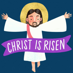 God Christ Is Risen GIF | GIFDB.com