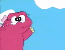 Godzilla Cartoon Cute Hug GIF | GIFDB.com