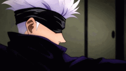Gojo Satoru Looking Forward GIF | GIFDB.com