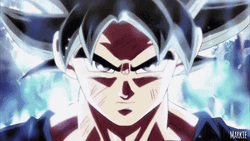 Goku Getting Ready For Super Saiyan GIF | GIFDB.com