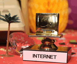 Golden Internet Trophy GIF | GIFDB.com