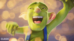 Golden Shower Rain Coins Goblin Clash Royale GIF | GIFDB.com