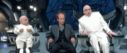 Goldmember Dr Evil Mini Me GIF | GIFDB.com