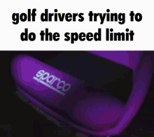 Golf Drivers Speed Limit Action Driving Meme GIF | GIFDB.com
