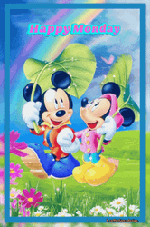 Good Afternoon Happy Monday Mickey And Minnie Mouse GIF | GIFDB.com
