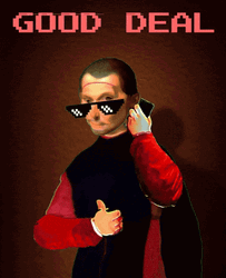 Good Deal Animated Niccolo Machiavelli Dancing GIF | GIFDB.com