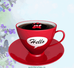 Good Morning Heart Hello Red Cup GIF | GIFDB.com