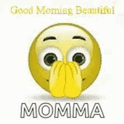 Good Morning Mom Momma Emoticon Kiss Heart GIF | GIFDB.com