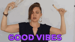 Good Vibes Burning Incense Cleansing GIF | GIFDB.com