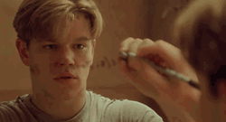 Good Will Hunting Writing On A Mirror GIF | GIFDB.com