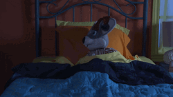 Goodnight Biggie Cheese Mascot GIF | GIFDB.com