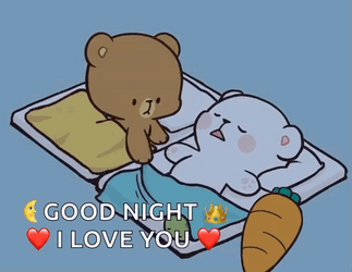 Goodnight Love Milk And Mocha GIF | GIFDB.com