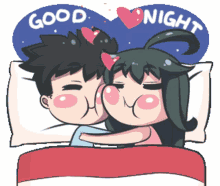 Goodnight Sweetheart Sweet Dreams Lily Marigold Jun Lemon Chibi GIF ...