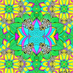 Goofy Ahh Bee Psychedelic GIF | GIFDB.com