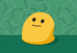 Google Hangouts Wink Smile Emoji GIF | GIFDB.com