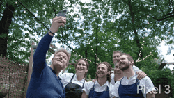 Google Pixel 3 Chefs Groufie GIF | GIFDB.com