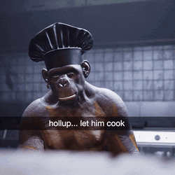 Gorilla Chef Hollup Let Him Cook GIF | GIFDB.com