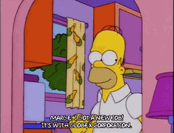 Got A New Job Homer Simpson Exciting News GIF | GIFDB.com