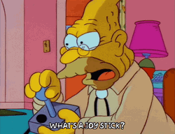 Grandpa Simpson Playing Video Game GIF | GIFDB.com