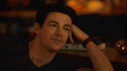 Grant Gustin The Flash Shrug GIF | GIFDB.com