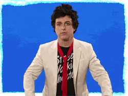 Green Day Billie Joe Thumbs Up GIF | GIFDB.com