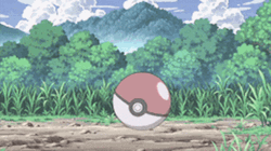 Green Monster Pokemon Hitting Pokeball GIF | GIFDB.com