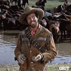 Grit Cowboys Draw And Shoot GIF | GIFDB.com