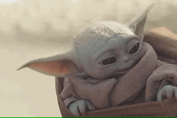 Grogu Enjoying The Ride GIF | GIFDB.com