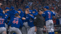 Group Hug Sports Jump GIF | GIFDB.com