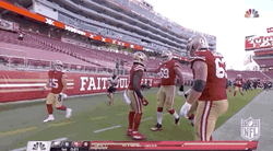 Group Hugging With Brandon Aiyuk GIF | GIFDB.com