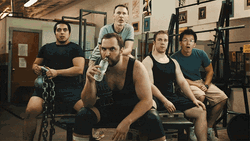 Group Reaction Water Spit Take GIF | GIFDB.com