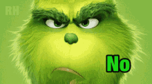 Grumpy Grinch Meme Face Not Approved GIF | GIFDB.com