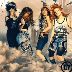 Grunge 90s Rock Band L7 GIF | GIFDB.com