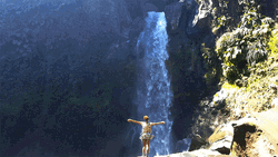 Guadeloupe Waterfalls Guy GIF | GIFDB.com