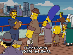 Guard At The Ship The Simpsons Checklist GIF | GIFDB.com