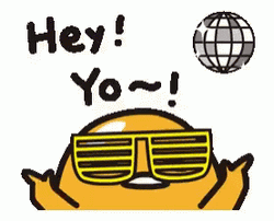 Gudetama Lazy Egg Hey Yo GIF | GIFDB.com