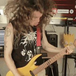Guitarist Jumping And Jamming GIF | GIFDB.com