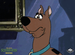 Gulp Gulp Gulp Terrified Scooby Doo Meme GIF | GIFDB.com