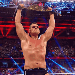 Gunther Flexing Championship GIF | GIFDB.com