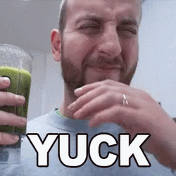 Guy Green Drink Yuck GIF | GIFDB.com