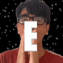 Guy Shows Letter Big E GIF | GIFDB.com