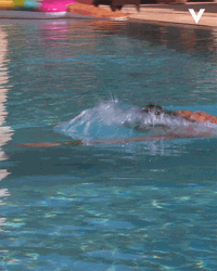 Guy Swim In The Pool GIF | GIFDB.com