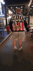 Guy Walking Fast To Grab Coffee GIF | GIFDB.com