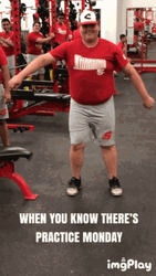 Gym Guy Practicing Dance GIF | GIFDB.com
